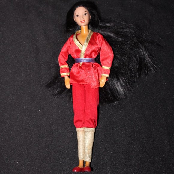 Disney | Toys | 994 Mulan Disney Warrior Barbie Rare | Poshmark